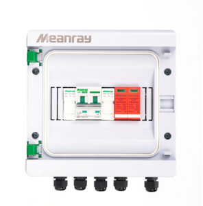 600V Combiner Box 2 Inputs 1 Outputs 16A Isolator Type_II SPD - Pik A LED